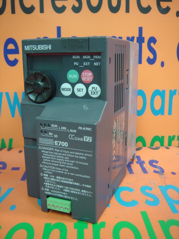 MITSUBISHI INVERTER FR-E720-0.4K - 裕益科技自動化設備可程式編碼器PLC分散式控制系統DCS